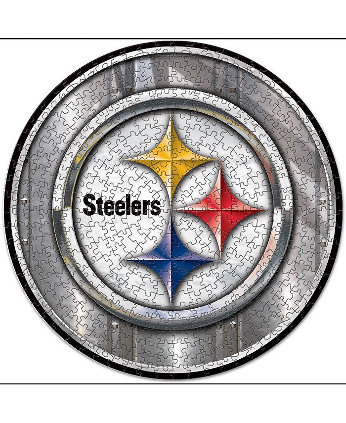 Wincraft Pittsburgh Steelers Round 500-Piece Puzzle - Macy's