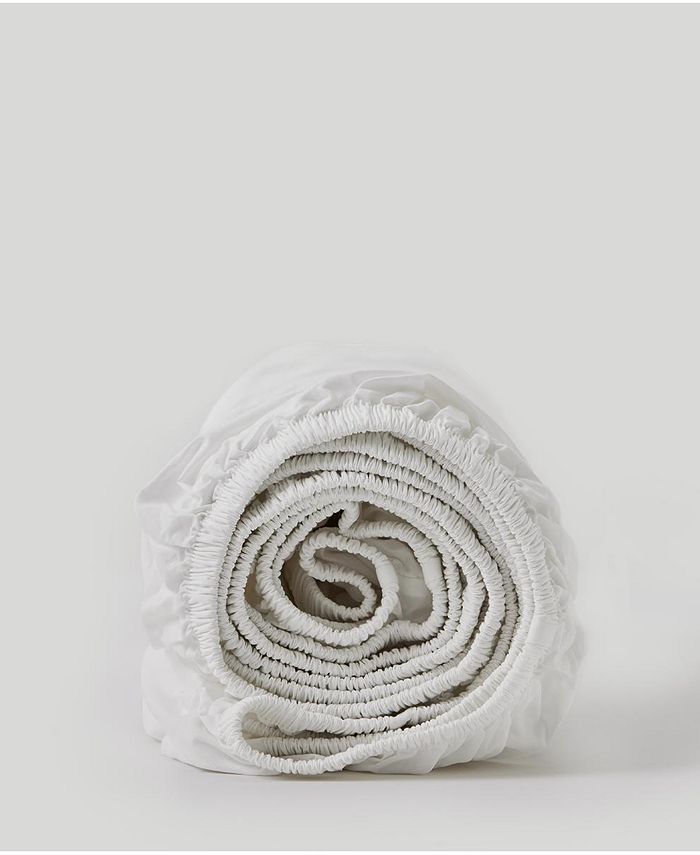 Pact Cotton Cool-Air Percale Fitted Sheet - Full - Macy's
