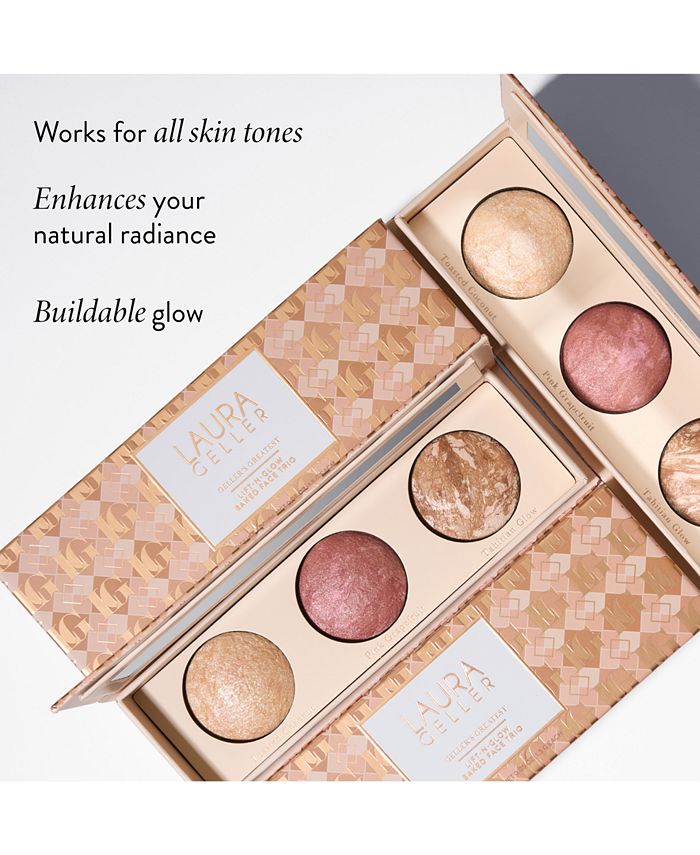 Laura Geller Beauty Geller's Greatest Lift-N-Glow Baked Face Trio - Macy's
