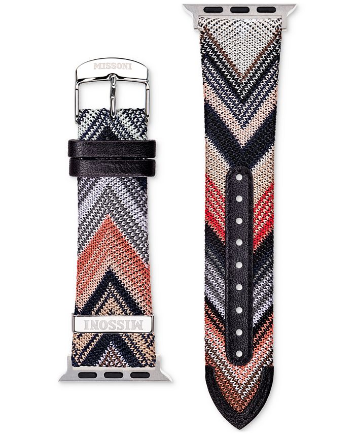 Missoni Multicolor Zigzag Fabric Strap for Apple Watch® 38/40/41mm - Macy's