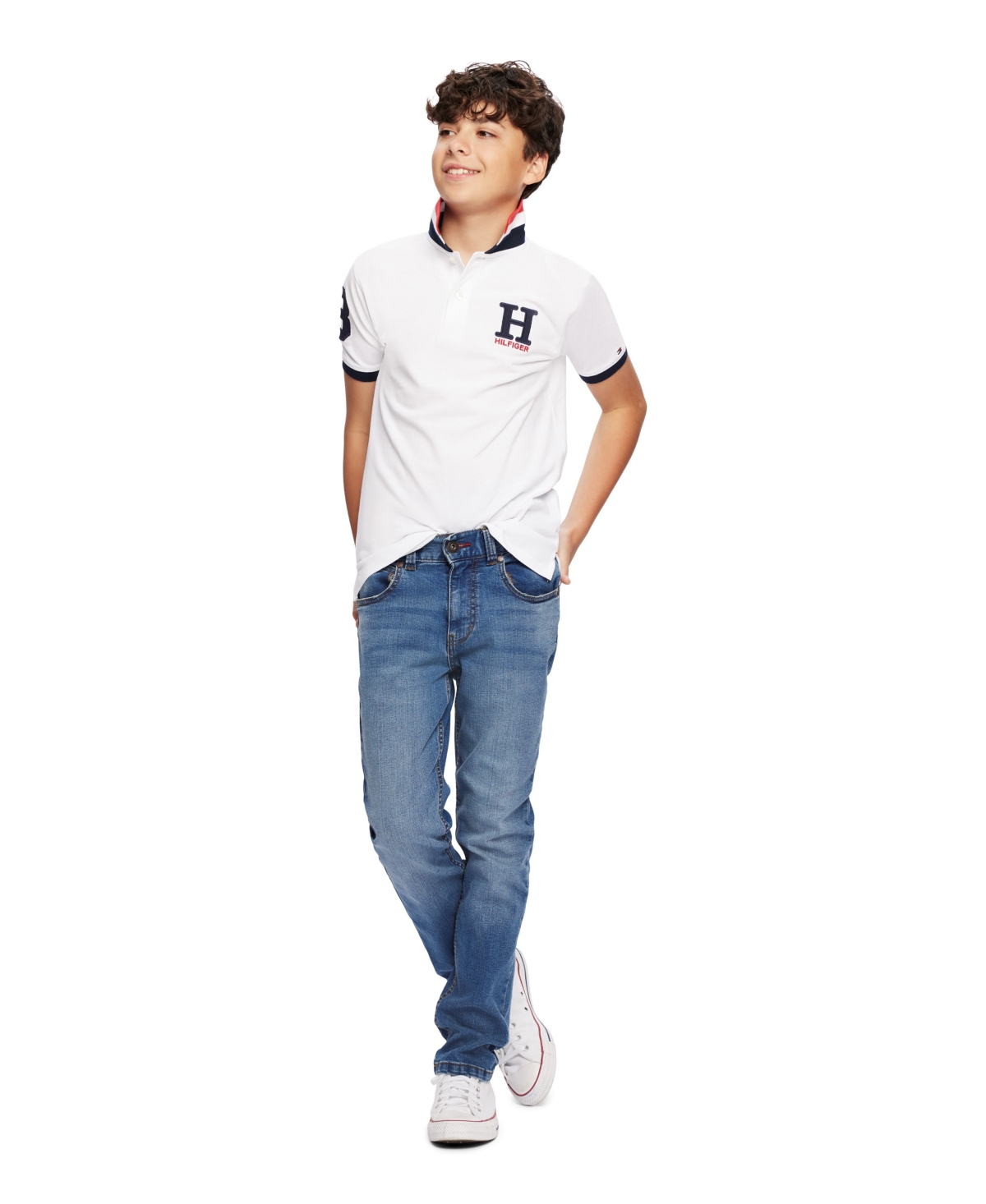 Click here for Tommy Hilfiger Toddler and Little Boys Striped Col... prices