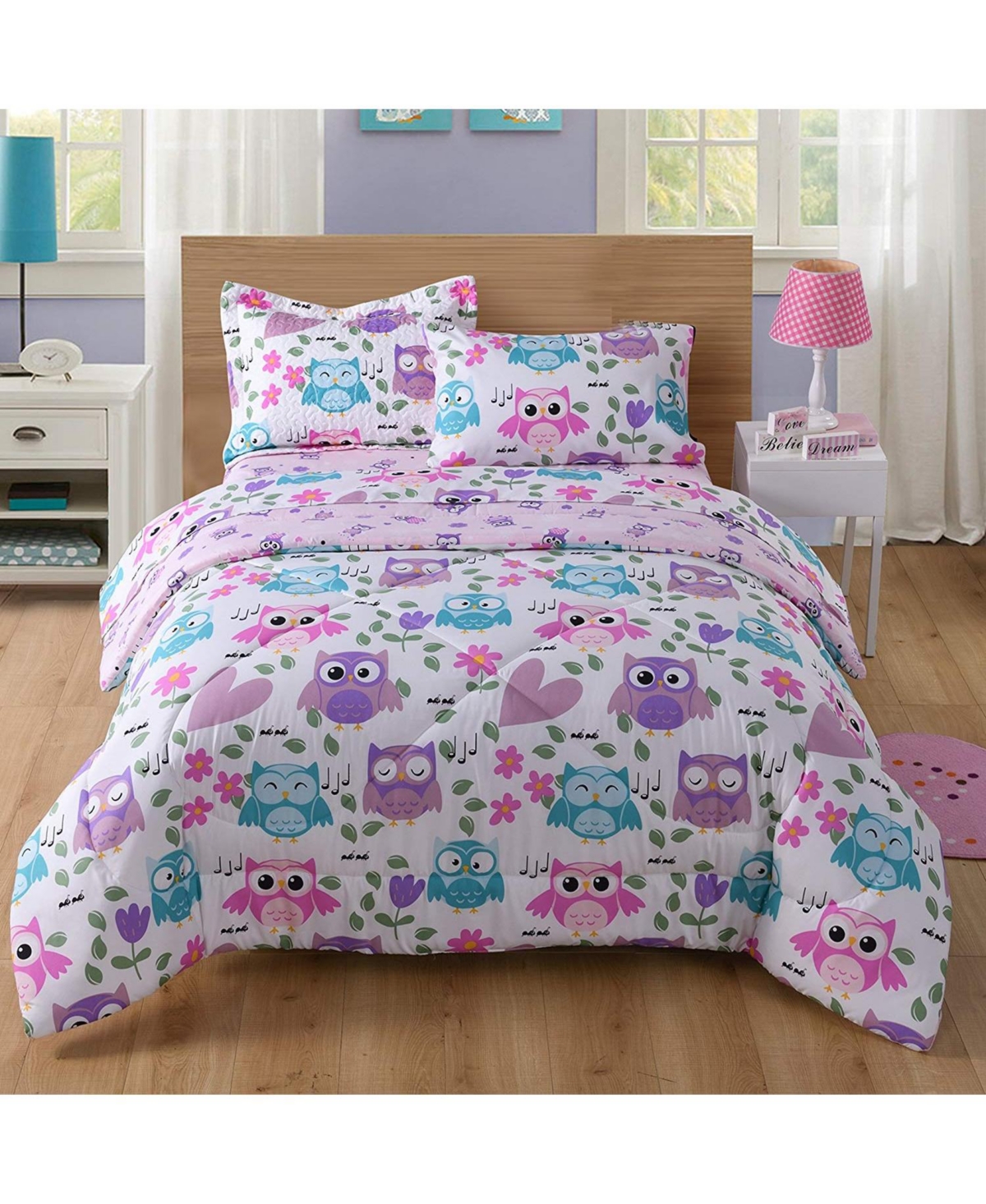 Click here for MarCielo Kids Comforter Set Girls Comforter Set -... prices
