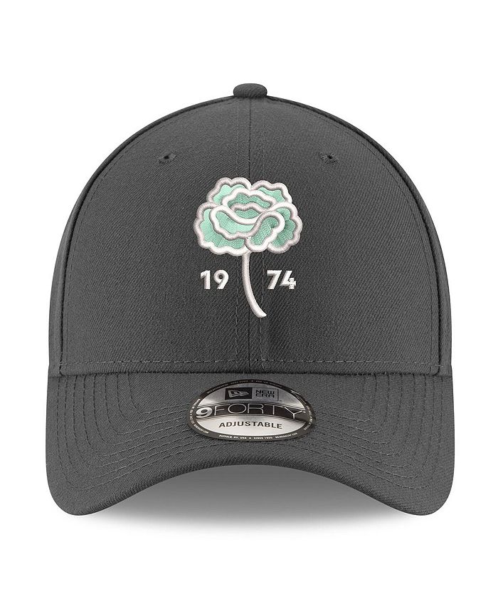 New Era Men's Gray Seattle Sounders FC Carnation 9FORTY Adjustable Hat ...