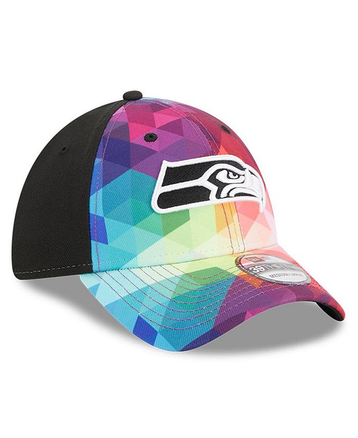 New Era Men's Pink Seattle Seahawks 2023 NFL Crucial Catch 39THIRTY ...