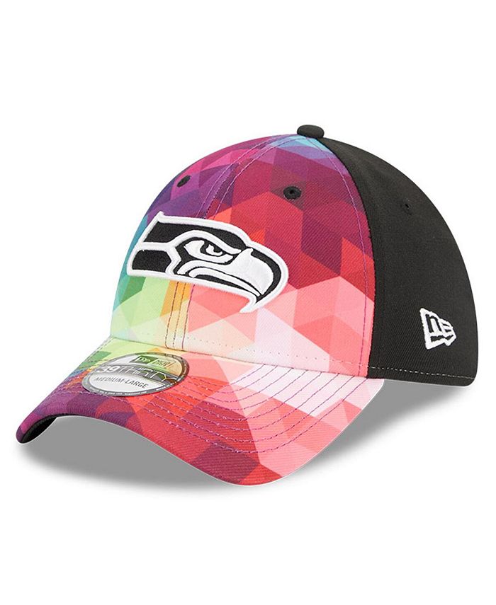 New Era Men's Pink Seattle Seahawks 2023 NFL Crucial Catch 39THIRTY ...
