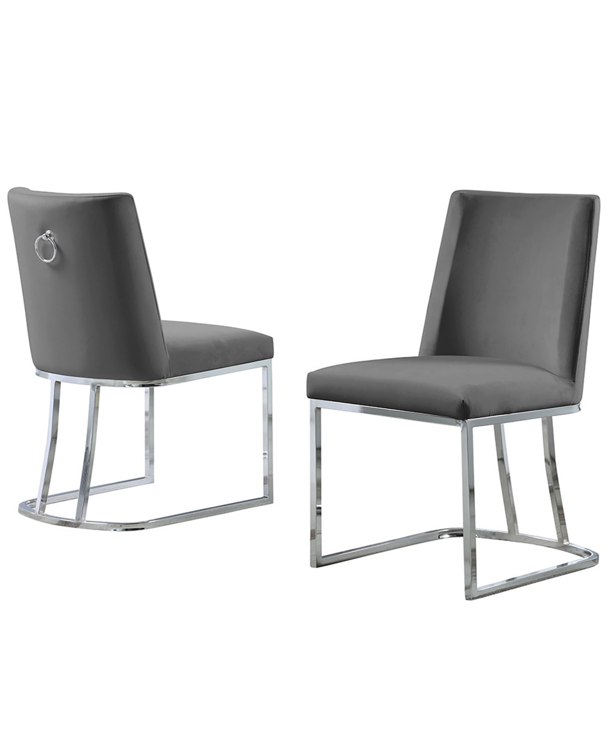 Click here for Best Quality Furniture 24 L x 19 W x 34 H Velvet U... prices