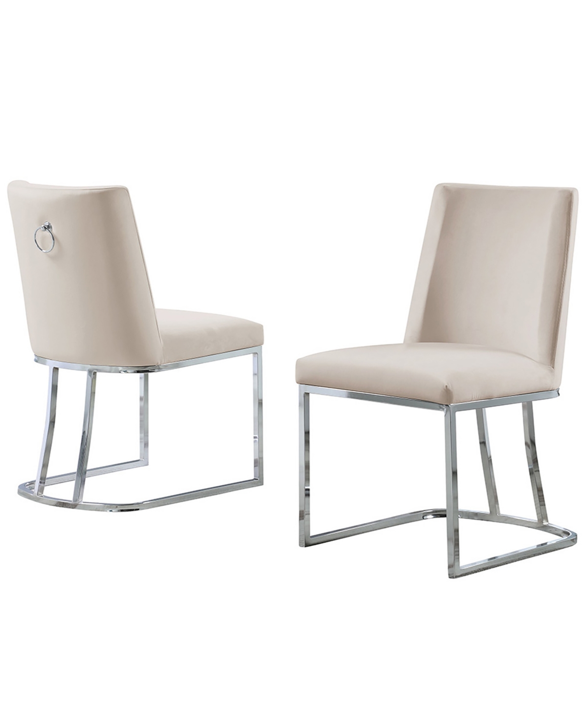 Click here for Best Quality Furniture 24 L x 19 W x 34 H Velvet U... prices