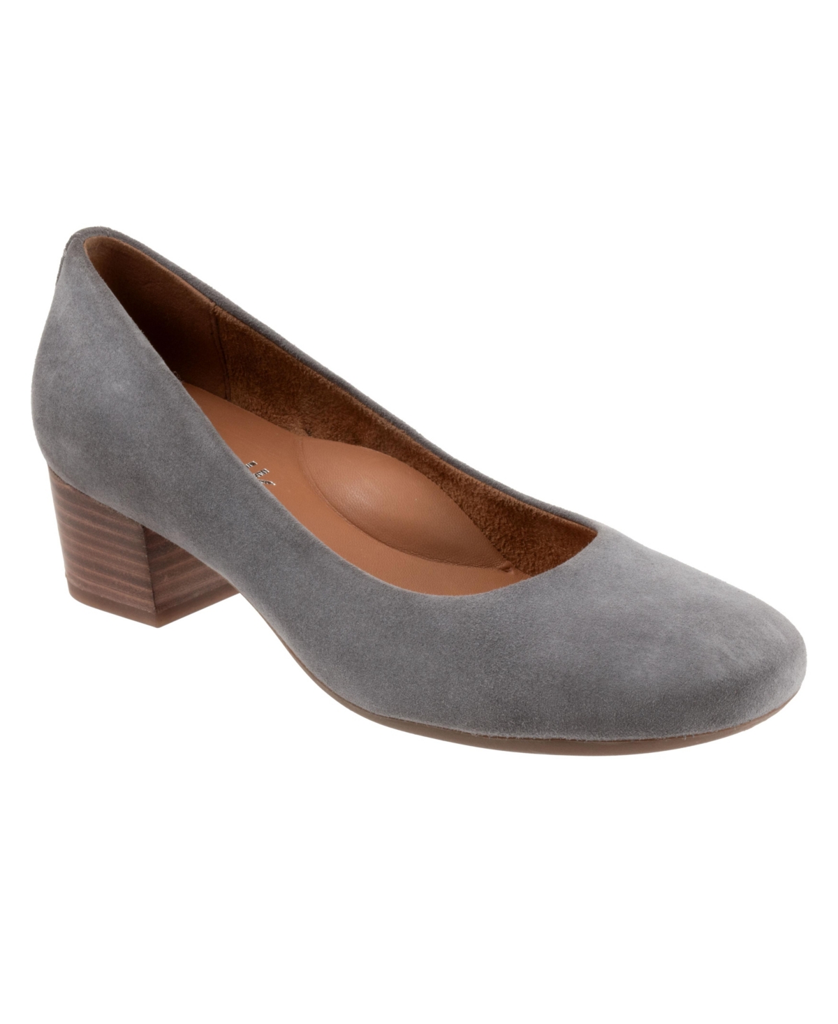 Click here for Womens Softwalk Lynn Pumps - Grey suede prices