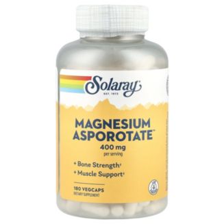 Solaray Magnesium Asporotate - 180 VegCaps (200 mg per Capsule) - Macy's