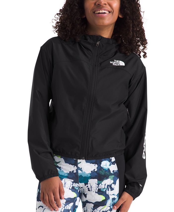 The North Face Big Girls Never Stop Hooded Lightweight Jacket - Macy's