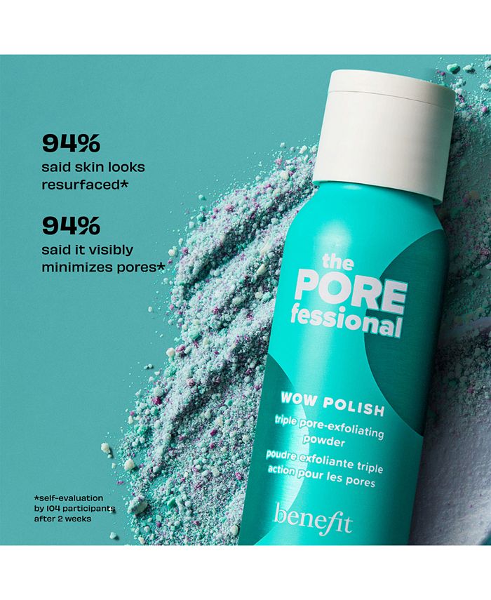 Benefit Cosmetics The POREfessional Wow Polish Triple Pore-Exfoliating ...