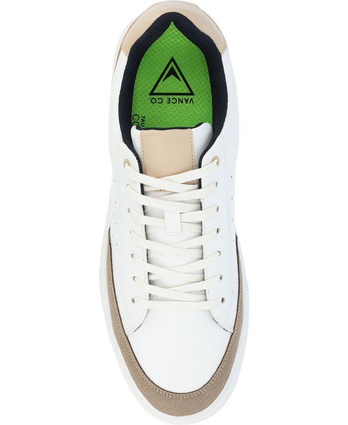 Vance Co. Men's Wesley Tru Comfort Foam Casual Lace-Up Sneakers - Macy's