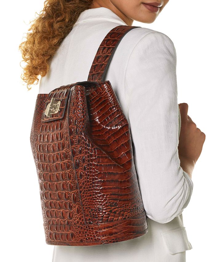 Brahmin Maddie Joyful Oceangrove Leather Backpack - Macy's