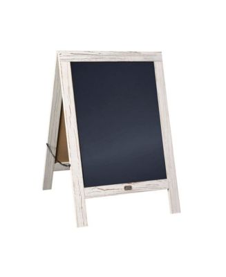 Burke 48"X24" Rustic Vintage like Double-Sided Folding Magnetic ...