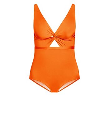 CITY CHIC Women's Plus Size Majorca 1 Piece Swimsuit - Macy's