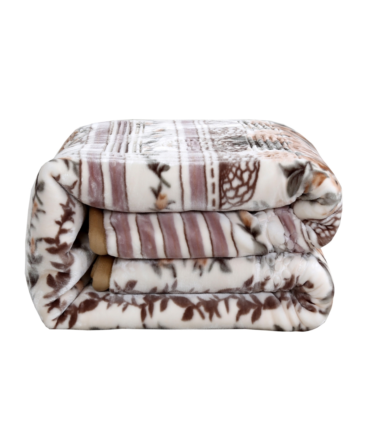 Click here for Nestl Printed Faux Mink Weighted Blanket  9 lbs  Q... prices