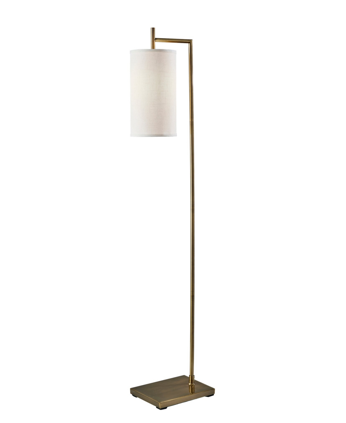 Click here for Adesso 65 Zion Floor Lamp - Antique-Like Brass prices