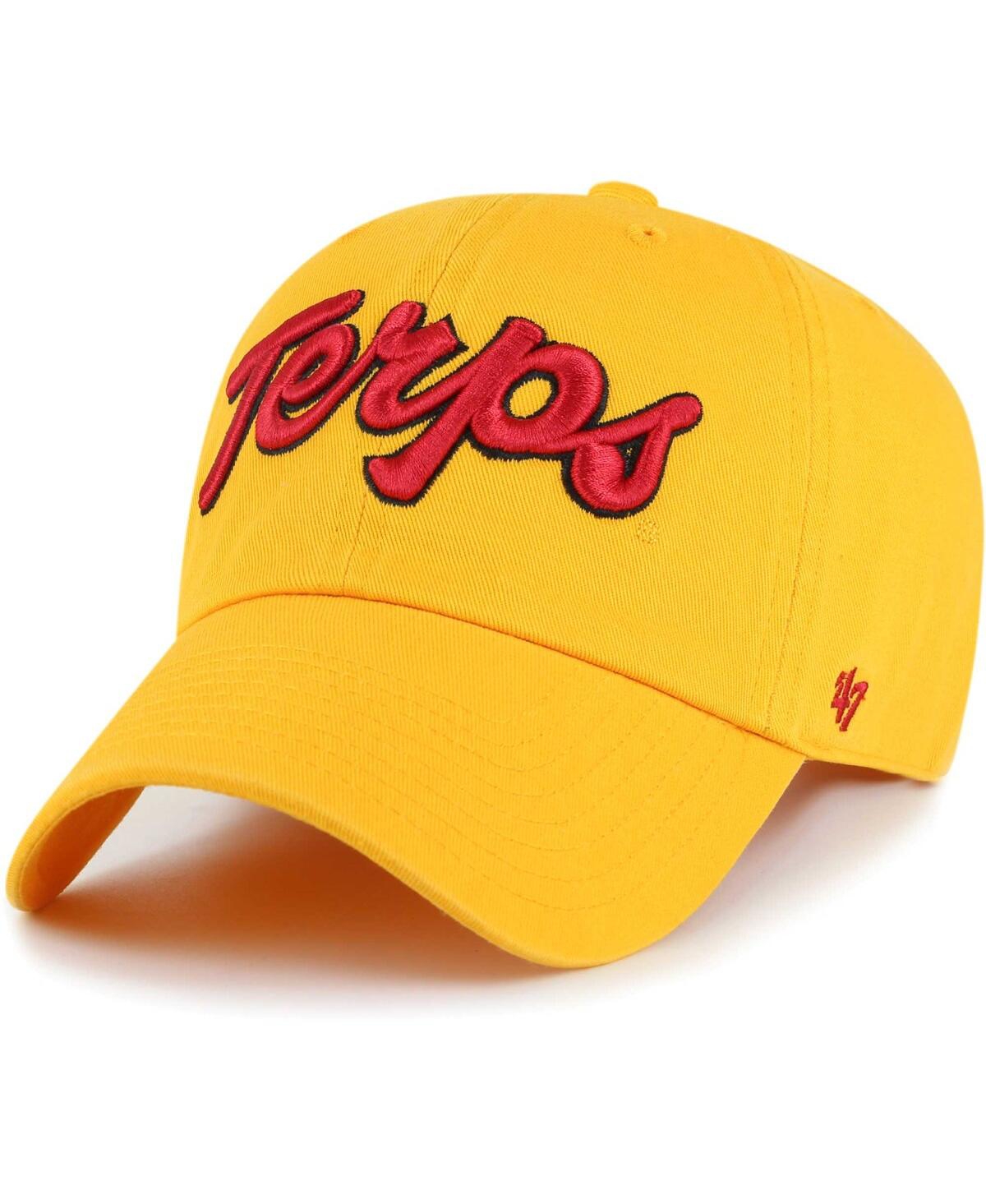 Click here for Mens 47 Brand Gold Distressed Maryland Terrapins V... prices