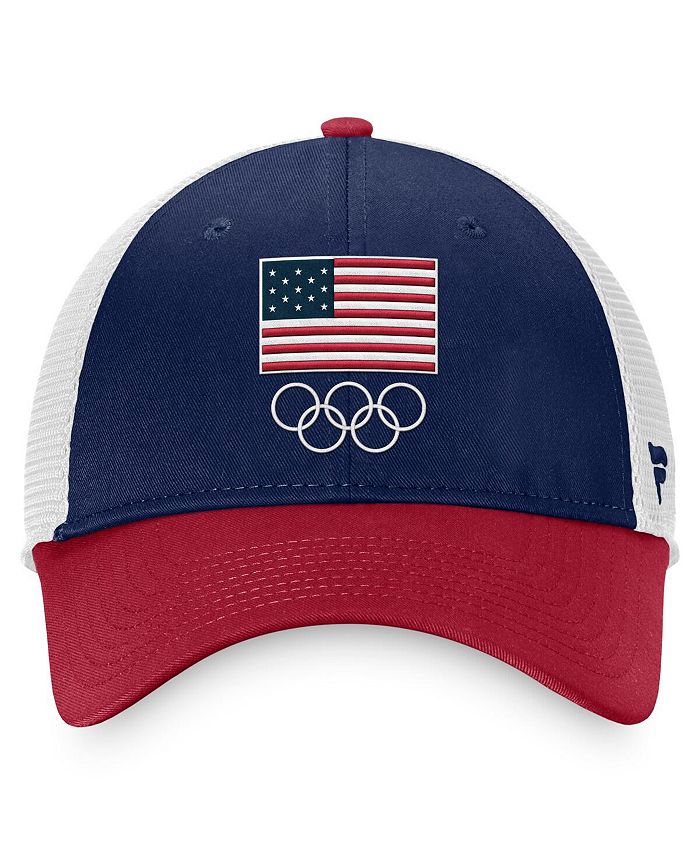 Fanatics Men's Navy, White Team USA Adjustable Hat - Macy's