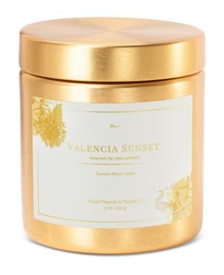 Nokomis Home Fragrance Valencia Sunset Scented Candle, 9 Oz. - Macy's