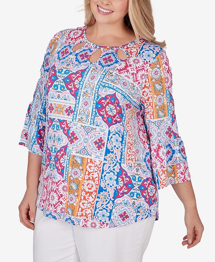 Ruby Rd Plus Size Eclectic Knit Top Macys