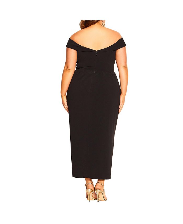 CITY CHIC Plus Size Ripple Love Dress - Macy's