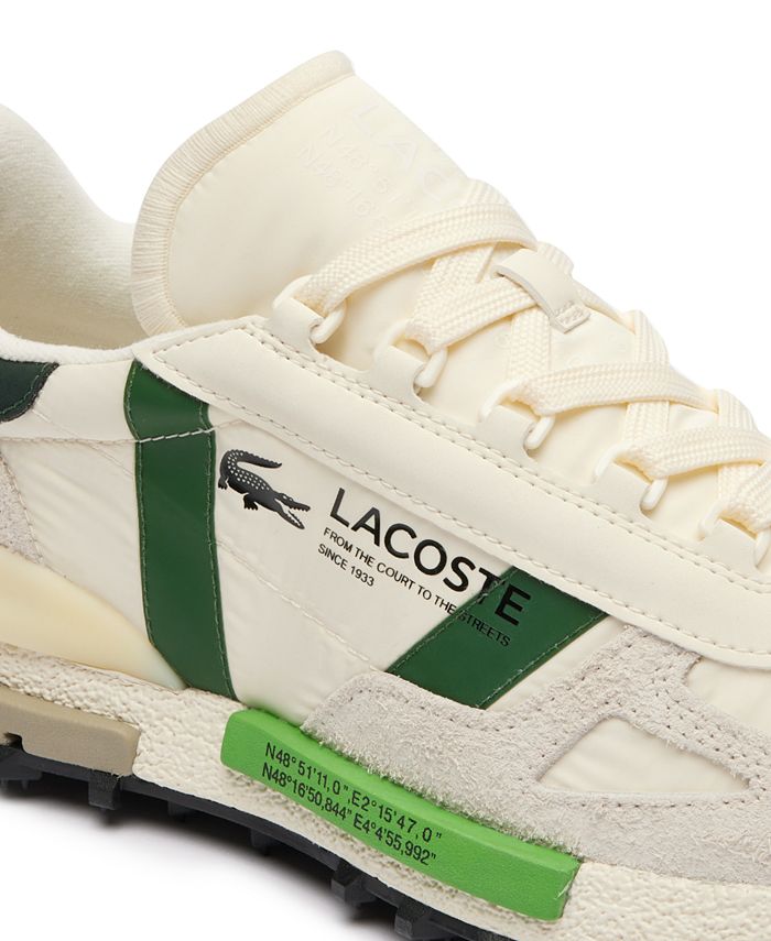 Lacoste Men's Elite Active Lace-Up Sneakers - Macy's