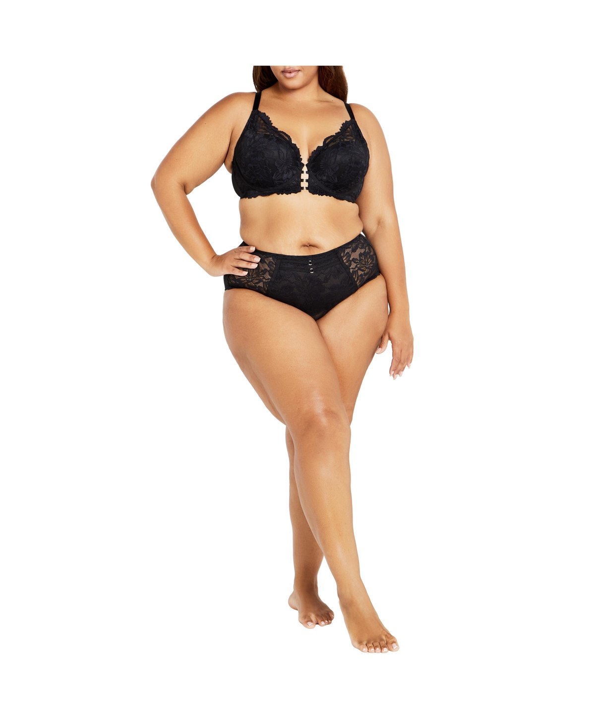 Click here for Plus Size Paige Contour Bra - Black prices