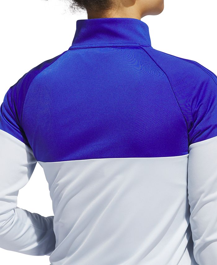 adidas Women's Colorblocked Tricot Jacket - Macy's