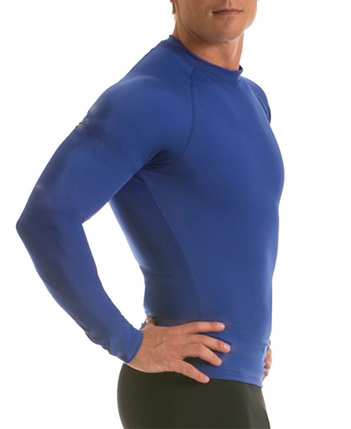 Instaslim Men's Power Mesh Compression Muscle T-shirt - Macy's