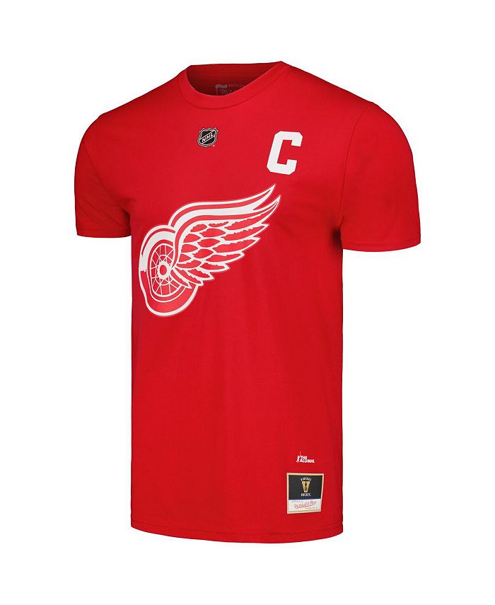 Mitchell & Ness Men's Steve Yzerman Red Detroit Red Wings Captain Patch ...