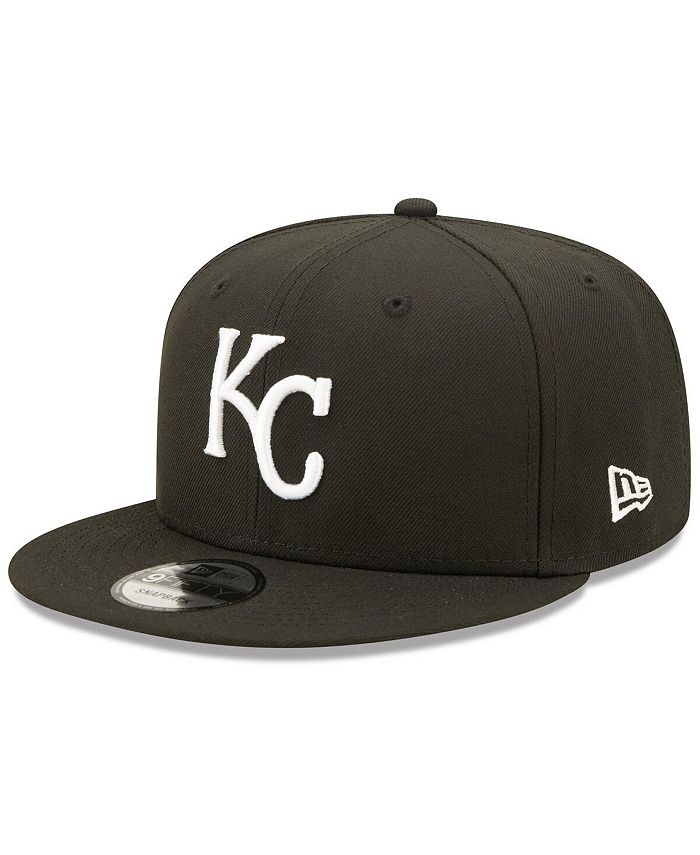 New Era Men's Black Kansas City Royals Team 9FIFTY Snapback Hat - Macy's