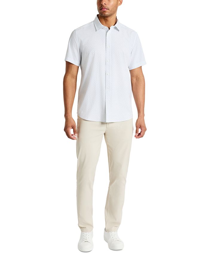 Kenneth Cole Men's Short-Sleeve Sport Shirt - Macy's