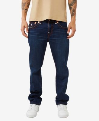 True Religion Men's Ricky Flap Pocket Super T Straight Jean - Macy's