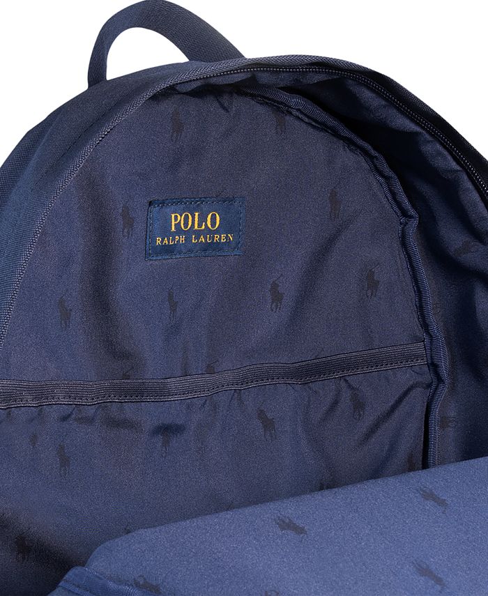 Polo Ralph Lauren Polo Ralph Boys Lauren Polo Bear Backpack - Macy's