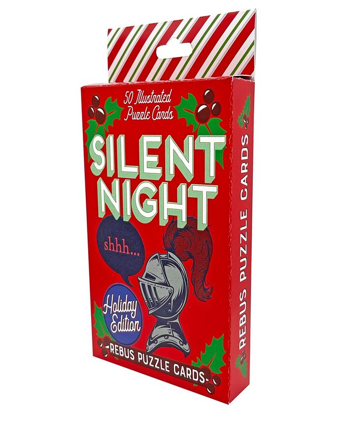 Project Genius Holly Jolly - Silent Night Rebus Puzzle Cards - Macy's