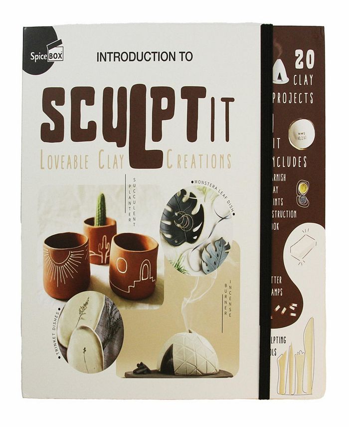 Spicebox Introduction to - Sculpt It Clay Art Kit - Macy's