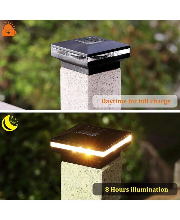 MAGGIFT 8-Pack Waterproof Solar Post Lights for Outdoor Spaces - Macy's MAGGIFT 8-Pack Waterproof Solar Post Lights for Outdoor Spaces - Macy's