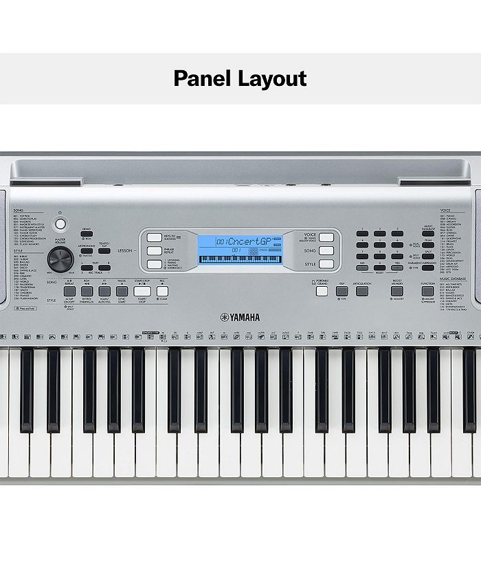 Yamaha YPT-370 61-Key Mid-Level Portable Keyboard - Macy's