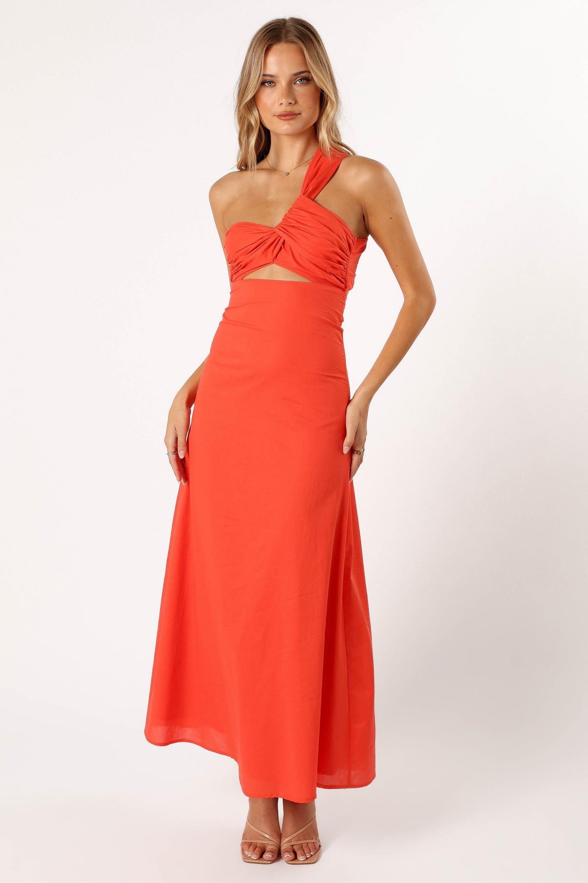 Click here for Petal and Pup Womens Luna One Shoulder Maxi Dress... prices