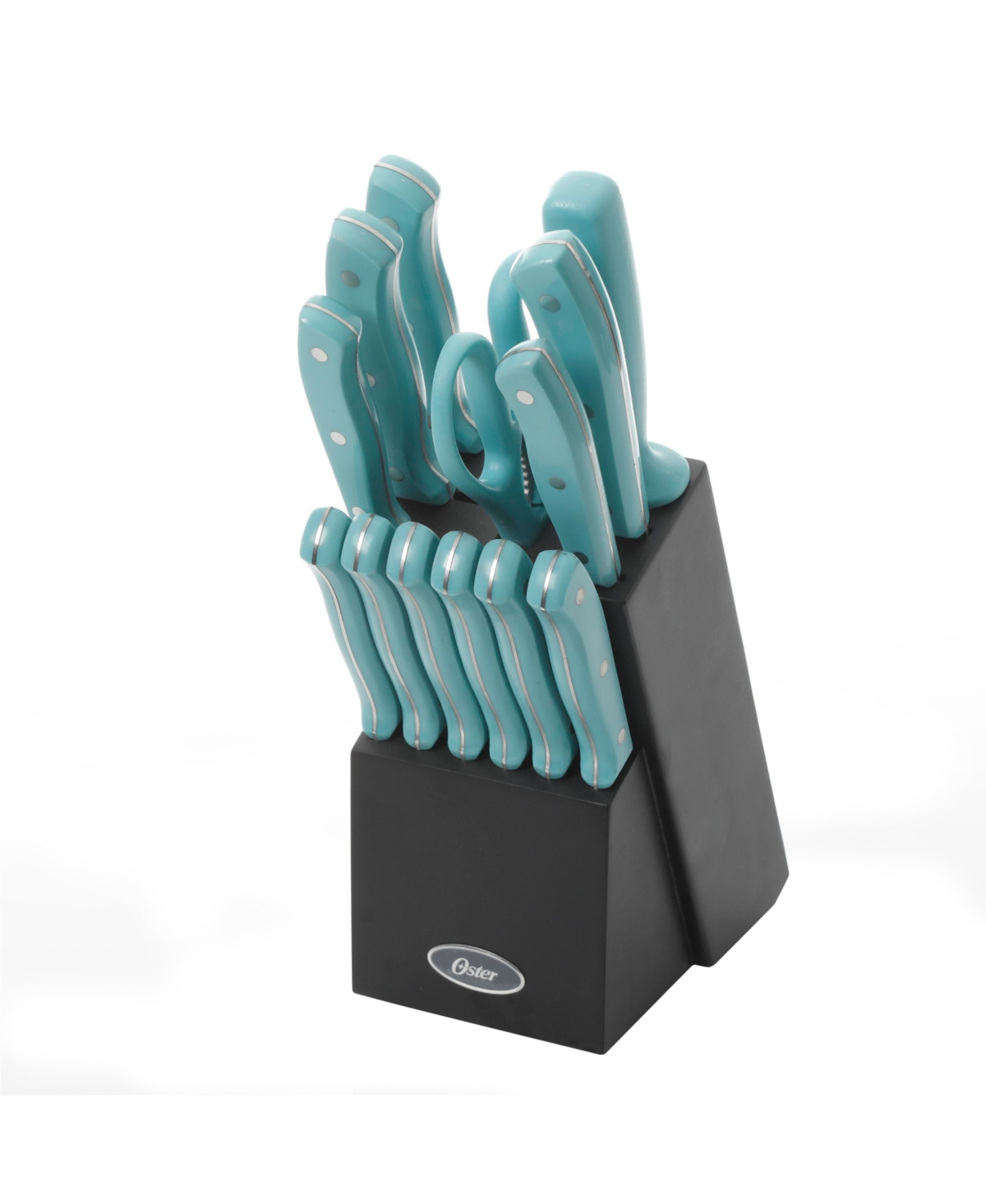 Click here for Oster Scottsdale 14 Pc Cutlery Set - Turquoise prices