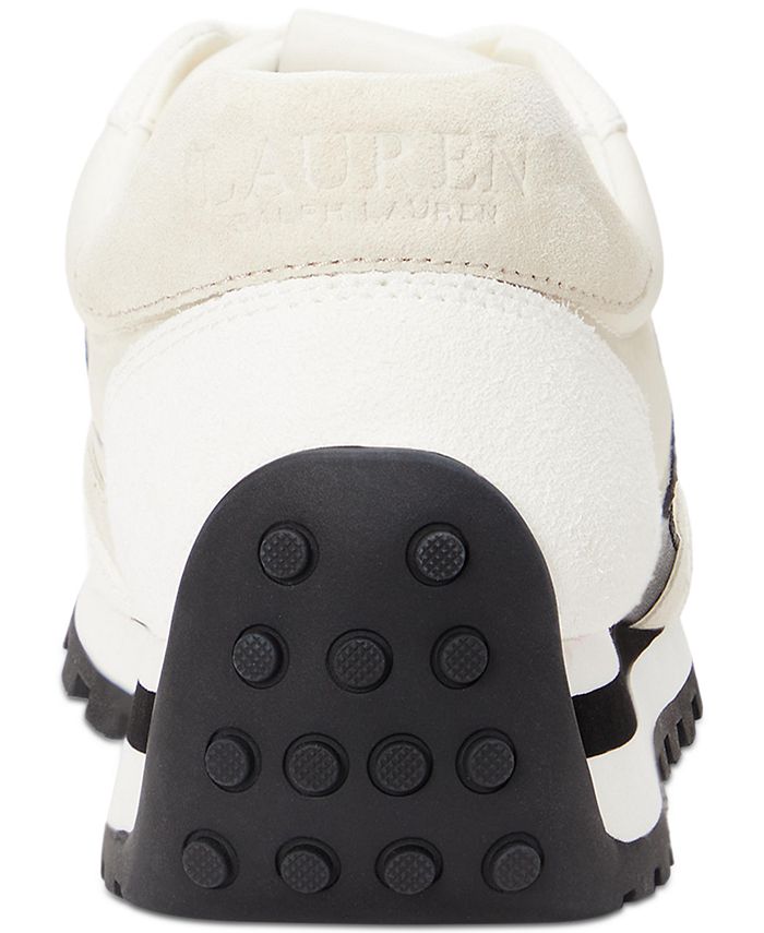 Lauren Ralph Lauren Women's Dani Lace-Up Sneakers - Macy's