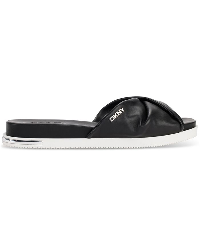 DKNY Women's Jezebel Twisted Slide Sandals - Macy's