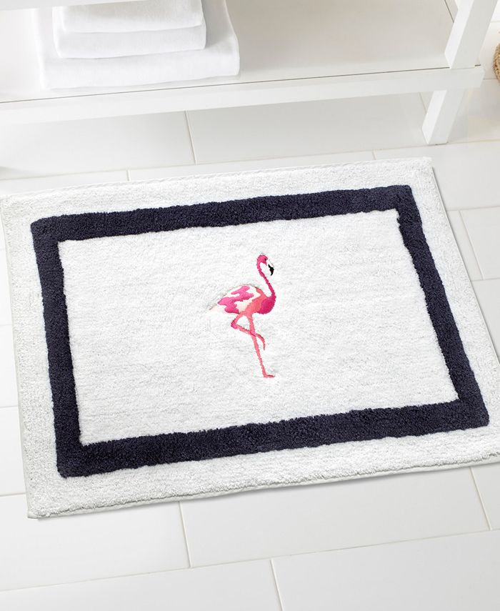 IZOD Flamingo Bath Rug, 20" x 30" - Macy's