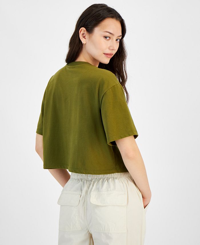 Self Esteem Juniors' Anything But Basic Graphic-Print Tee - Macy's