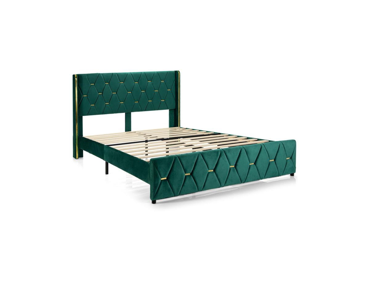 Click here for Upholstered Platform Bed Frame with Adjustable Hea... prices