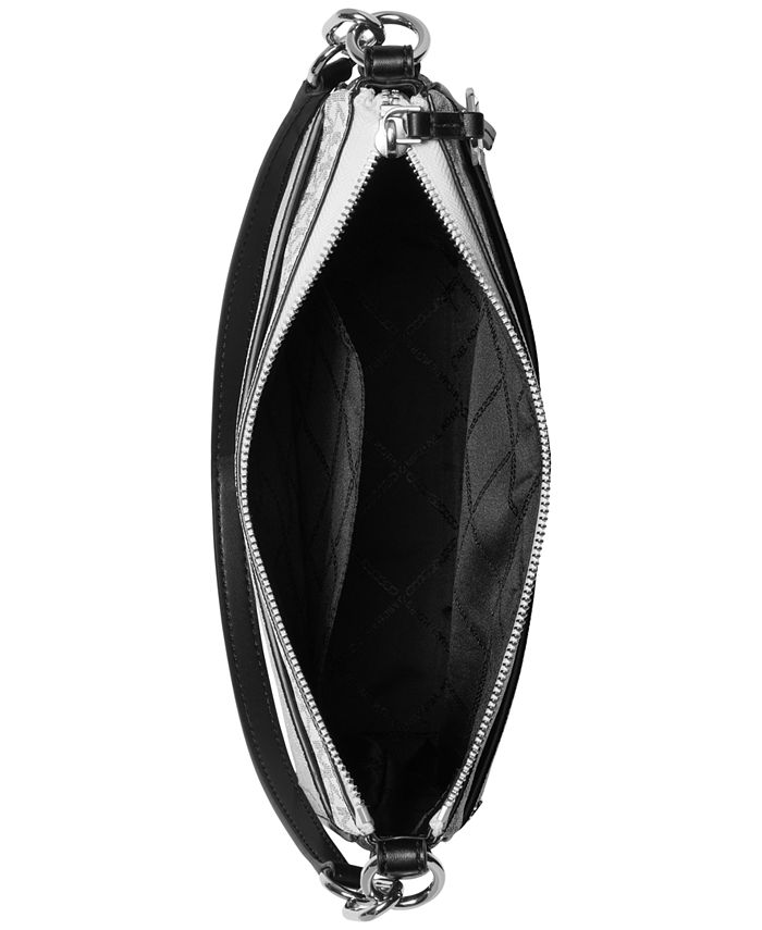 Michael Kors Jet Set Charm Logo Medium Top Zip Pochette Crossbody - Macy's