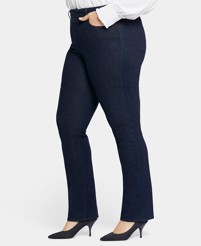 NYDJ Plus Size Marilyn Straight Jean - Macy's
