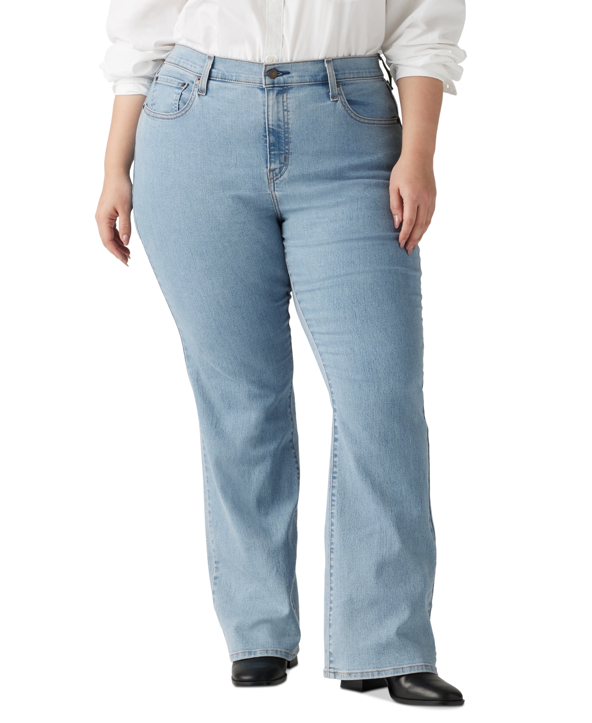 Click here for Levis Trendy Plus Size 725 High-Rise Bootcut Jeans... prices