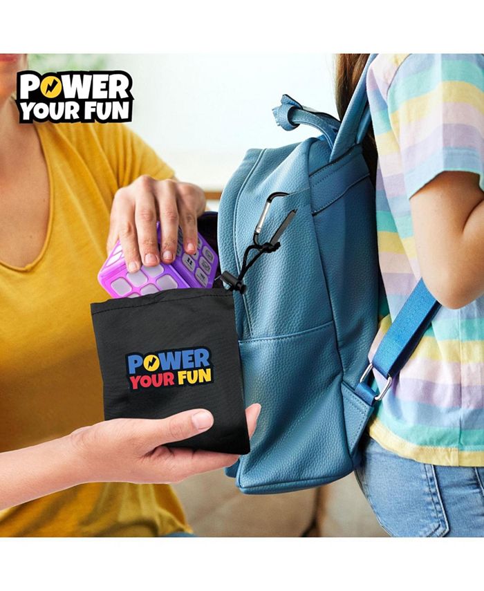 Power Your Fun Cubik LED Flashing Cube Memory Game- Metallic Pink ...